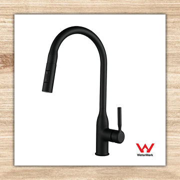 Mecca Tall Kitchen Tap Black